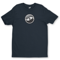 TLF Button Logo T-shirt - two little fishies